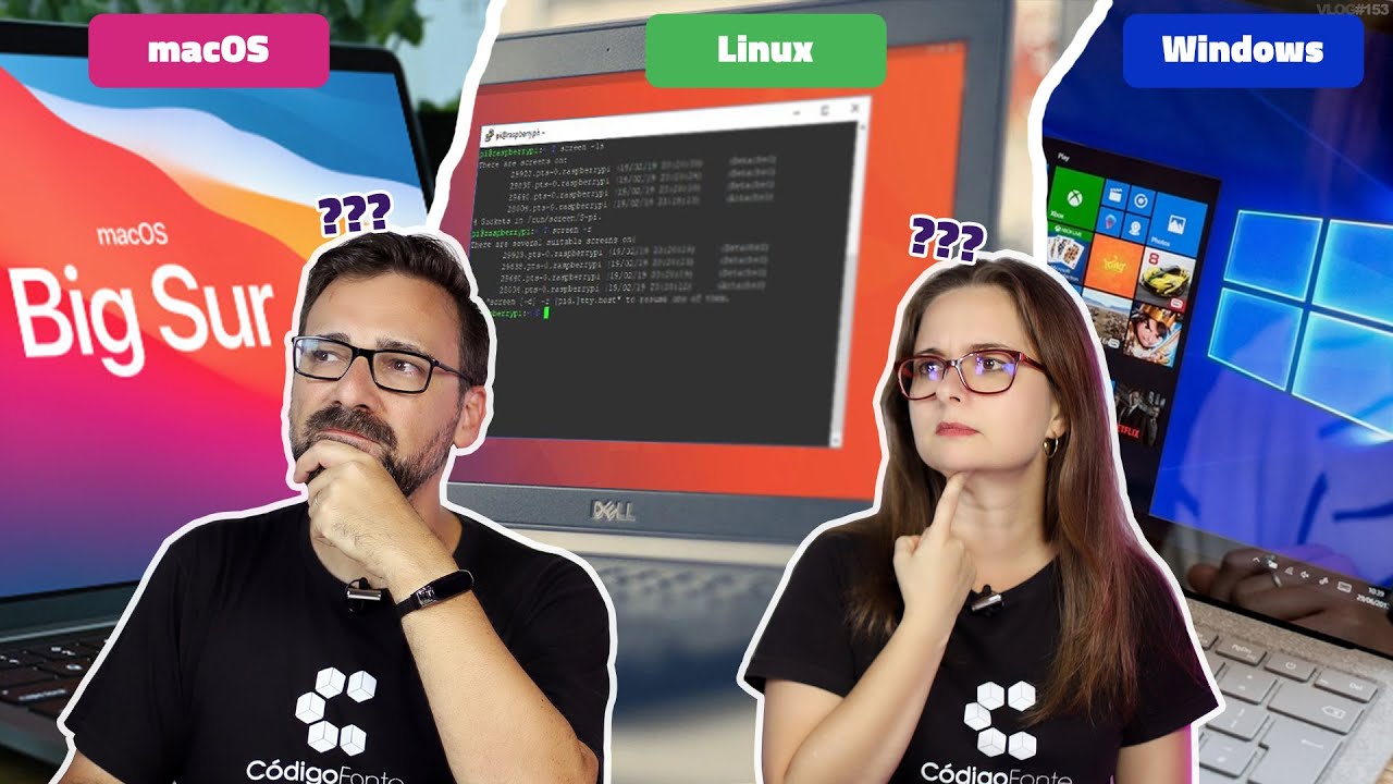 Comparando sistemas operacionais: Linux, Windows ou MacOs?